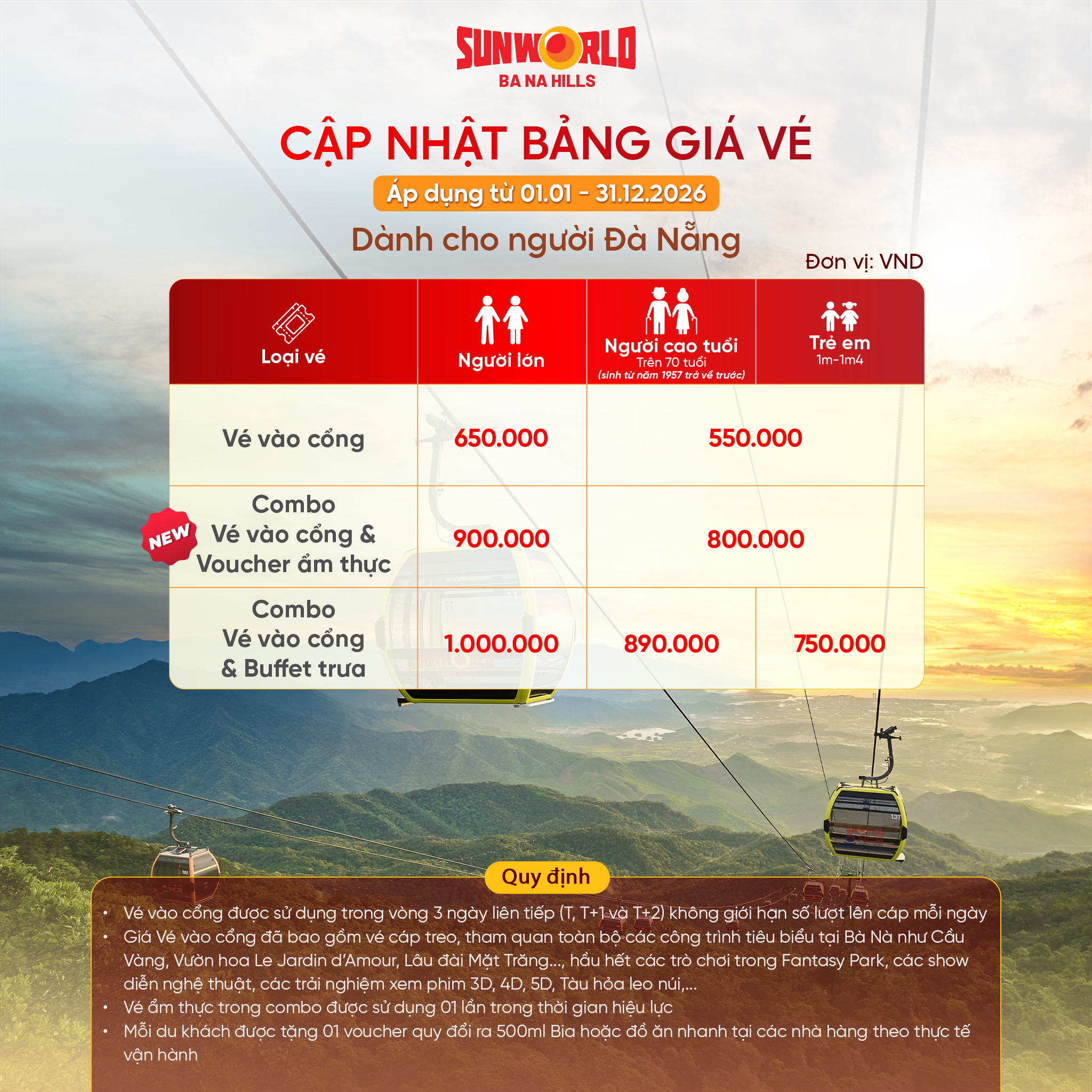 Ba Na Hill Tickets 2026 | Online Booking | Quick E-Tickets